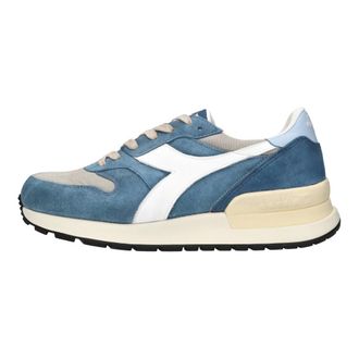 Diadora Homme, Chaussures, Bleu, Taille: 41 EU Heritage Baskets MultiColour