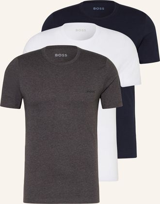 HUGO BOSS 3er-Pack T-Shirts One weiss