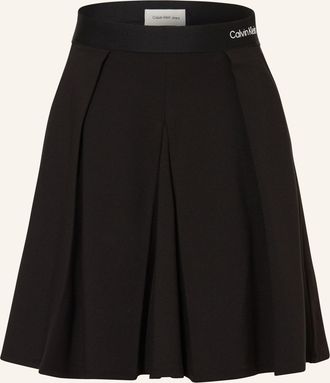 Calvin Klein Faltenrock schwarz