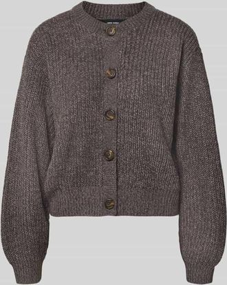 Vero Moda Loose Fit Strickjacke mit einreihiger Knopfleiste Modell LEA
