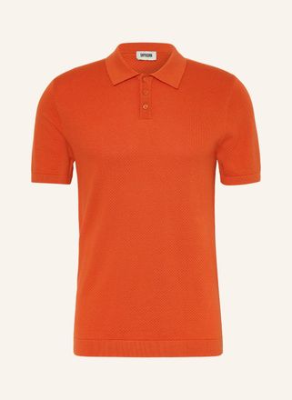 Drykorn Drykorn Strick-Poloshirt Triton Regular Fit orange