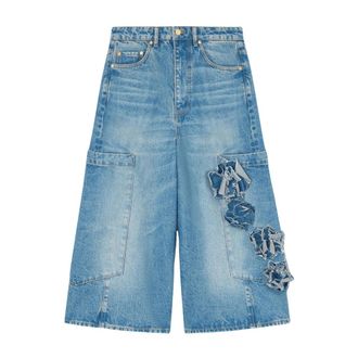 Ganni Damen, Jeans, Blau, W32Gr&ouml;&szlig;e
