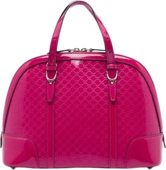 Gucci Pre-owned Nice Dome Satchel - Femme - Pre-owned - Rose - Taille: ONE Size