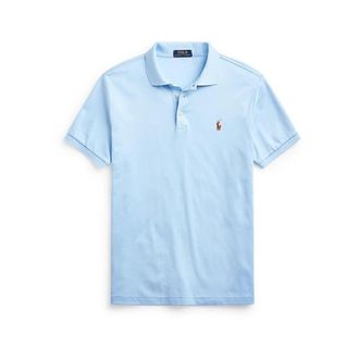 Polo Ralph Lauren Blaues Polo-Shirt mit Pony-Logo - - Tops - Herren - Blau - M