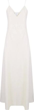 Eleventy Robe longue sans manches - Femme - Robes - Blanc - Taille: 46 FR