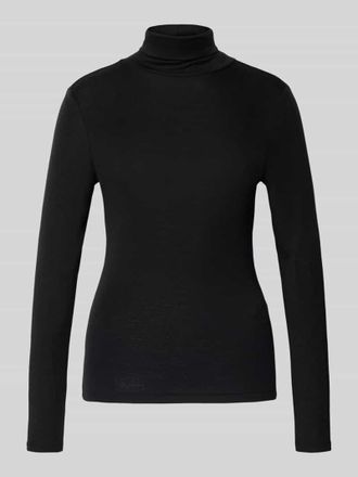 Comma Slim Fit Longsleeve aus elastischem Baumwoll-Mix Modell OKTOBER