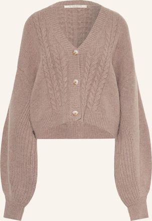 by Aylin Koenig By Aylin Koenig Strickjacke Karla Aus Merinowolle beige