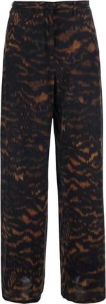 Momoni Aoki Bis Pant - - Trousers - Damen - Schwarzk - M