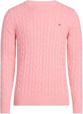 GANT Pull en maille torsad&eacute;e en coton