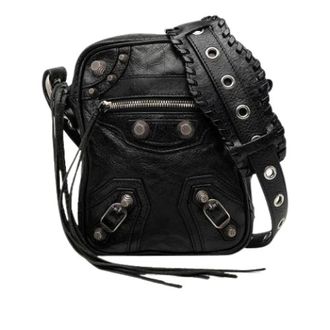 Balenciaga Sac bandouli&egrave;re Le Cagole Pre-owned - Femme - Pre-owned - Noir - Taille: ONE Size
