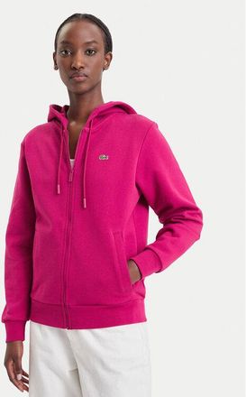 Lacoste Sweatshirt SF5256 Dunkelrosa Regular Fit