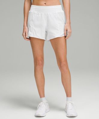 lululemon Short Hotty Hot doubl&eacute; taille haute pour Femmes - 10 cm - Taille 12