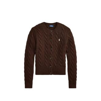Polo Ralph Lauren Cardigan col rond en laine et cachemire