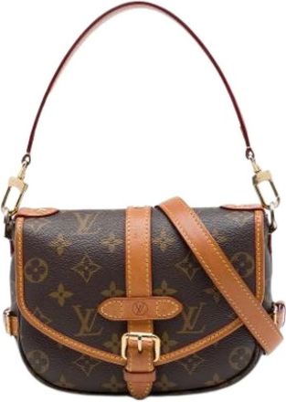 Louis Vuitton Sac bandouli&egrave;re Saumur BB Pre-owned - Femme - Pre-owned - Brun - Taille: ONE Size
