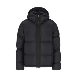 Stone Island Herren, Jacken, Schwarzk, XLGr&ouml;&szlig;e