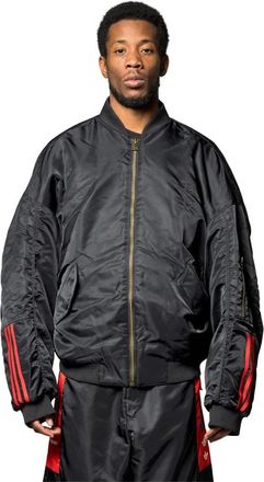 adidas Homme, Vestes, Noir, Taille: S WC Satin Bomber