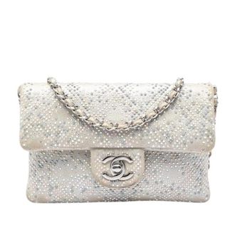 Chanel Pre-owned Gesteppte Wildleder Umh&auml;ngetasche - - Pre-owned - Damen - Beige - ONE SIZE