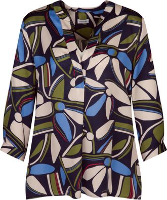 Seidensticker Damen Tunika Bluse, Marineblau, 38