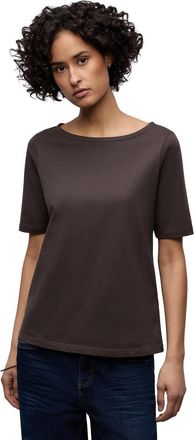 Street One Basic T-Shirt Molten Earth 42