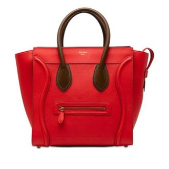 Celine Pre-owned Luggage Tote - Femme - Pre-owned - Rouge - Taille: ONE Size