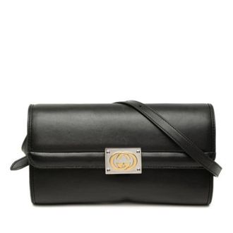 Gucci Pre-owned Vintage Schultertasche - - Pre-owned - Damen - Schwarzk - ONE SIZE