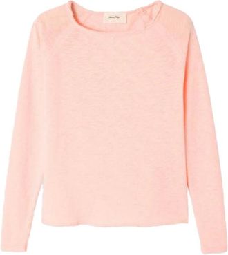 American Vintage Femme, Tops, Rose, Taille: 42 FR T Shirt