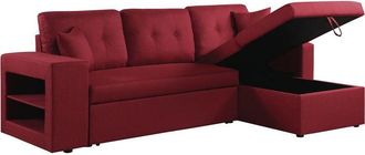 Habitat et Jardin Habitat Et Jardin - Canapé dangle convertible/réversible Axel - 3 places - Rouge