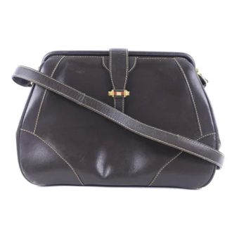 Gucci Pre-owned Cuir sacs-bandouliere - Femme - Pre-owned - Brun - Taille: ONE Size