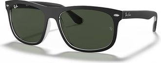 Ray-Ban Rb4226 Sonnenbrillen Schwarz Auf Transparent Fassung Grün Glas 56-16