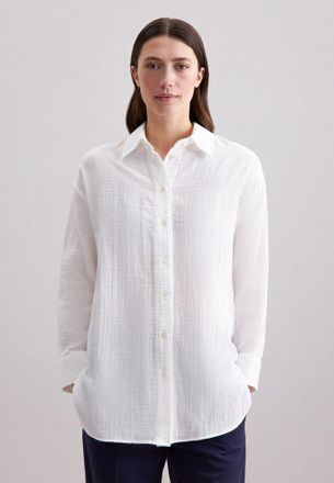 Seidensticker Longbluse 1/1 Kragen Uni