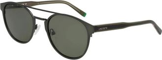 Lacoste Homme, Accessoires, Gris, Taille: ONE Size Lunettes de soleil &agrave; monture m&eacute;tallique