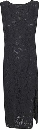 Pinko Pinko, Femme, Robes, Noir, Taille: 42 FR Drupa Abito Pizzo Rebrode