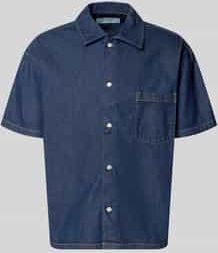 Jack & Jones Modern Fit Jeanshemd mit Brusttasche Modell AUSTIN