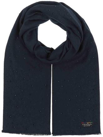 Fraas Cashmink Stola f&uuml;r Damen | 70 x 180 cm | Mit Strass-Steinchen | Herrlich weich | F&uuml;r festliche Anl&auml;sse Midnight