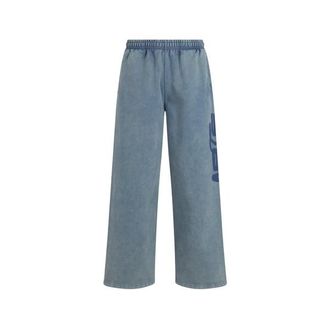 Arte Pantalon de surv&ecirc;tement droit en coton