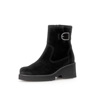 Gabor Damen Klassische Stiefeletten, Frauen Stiefeletten,Kurzstiefel,uebergangsschuhe,uebergangsstiefel,Boots,schwarz (Mic/CDF),39 EU / 6 UK
