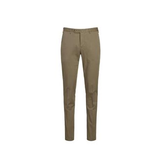PT01 Pantalon slim &agrave; plis en coton