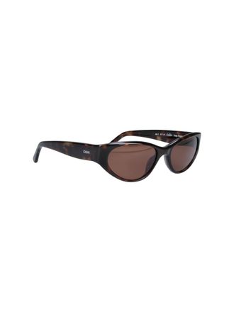 Chimi Eyewear Unisex Sunglasses Brown Acetate