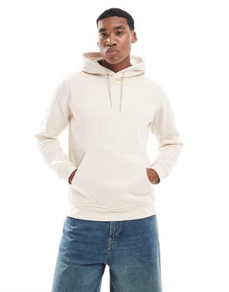 adidas Originals Essentials - Sweat &agrave; capuche &agrave; logo tr&egrave;fle - Blanc