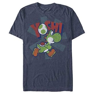 Nintendo T-Shirt So Yo pour Homme, Bleu Marine, L