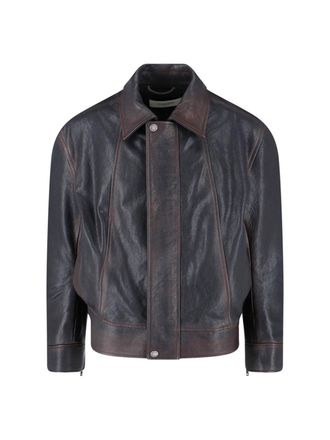 Golden Goose Prince Leather Jacket
