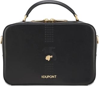 S.T. Dupont sac port&eacute; &eacute;paule &agrave; logo imprim&eacute; - Noir