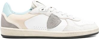 Philippe Model Leather Panel Sneakers