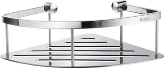 Smedbo DK3031 Sideline Seifenkorb Messing/Kupfer/Zink Silber 27 x 10 x 7,3 cm