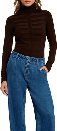 Morgan Pullover, Kaffee M, Large