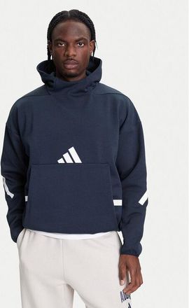 adidas Sweatshirt Z.N.E. JW4729 Dunkelblau Loose Fit