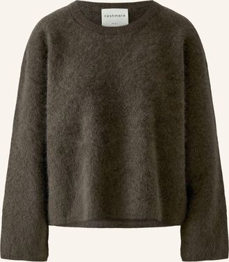 Oui Cashmere-Pullover braun
