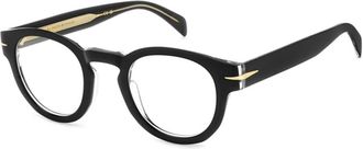 Eyewear by David Beckham Homme, Accessoires, Noir, Taille: 47 MM 7125 Optical Frame