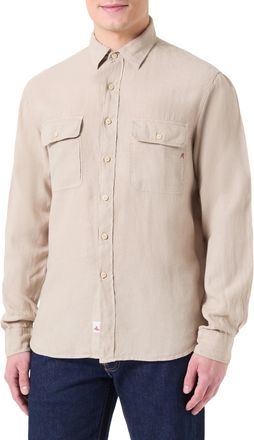 Replay Herren M4147 Hemd, 829 Stone, 3XL