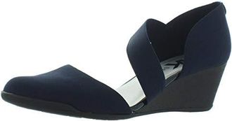 Anne Klein Femme Tara Wedge Escarpins, Bleu Marine, 41 EU
